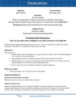 Character Lesson Plans - School Datebooks