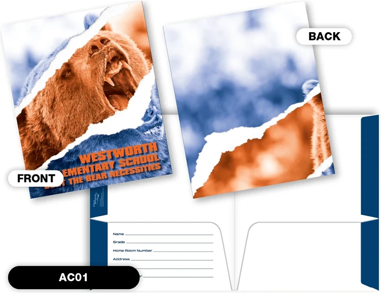 Custom Folders - School Datebooks