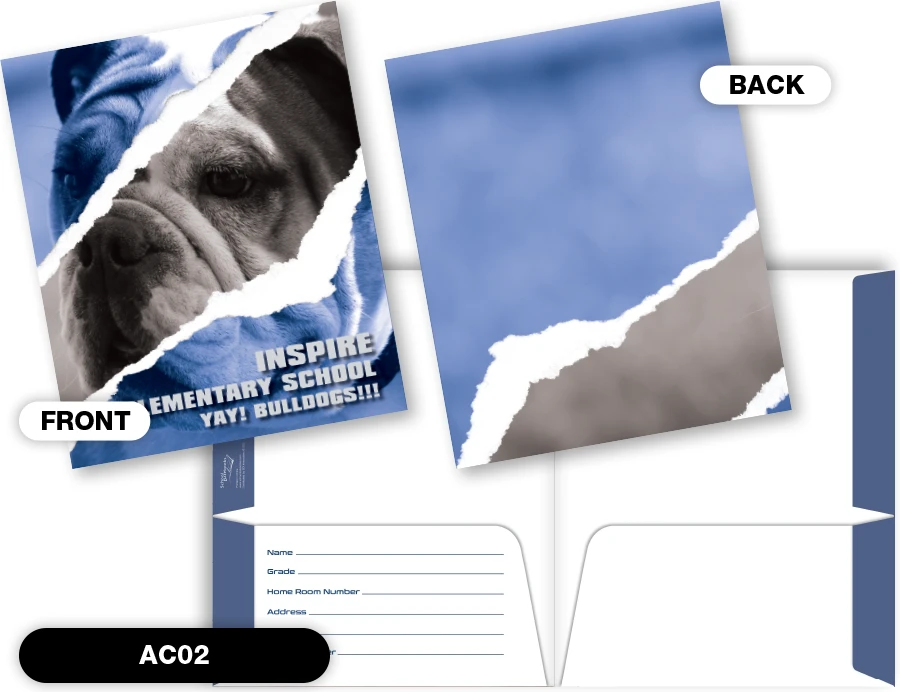 Custom Folders - School Datebooks