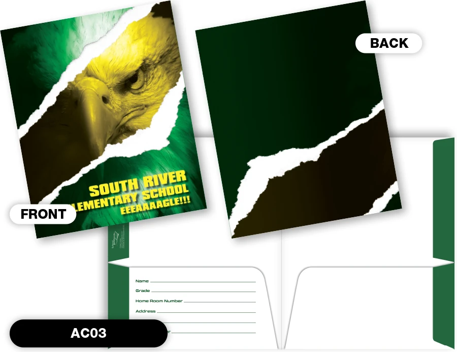 Custom Folders - School Datebooks