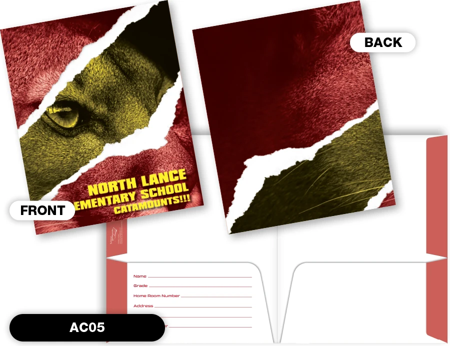 Custom Folders - School Datebooks