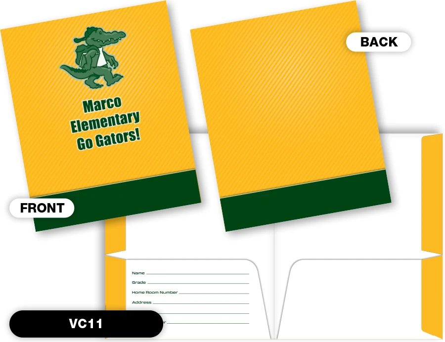 Custom Folders - School Datebooks