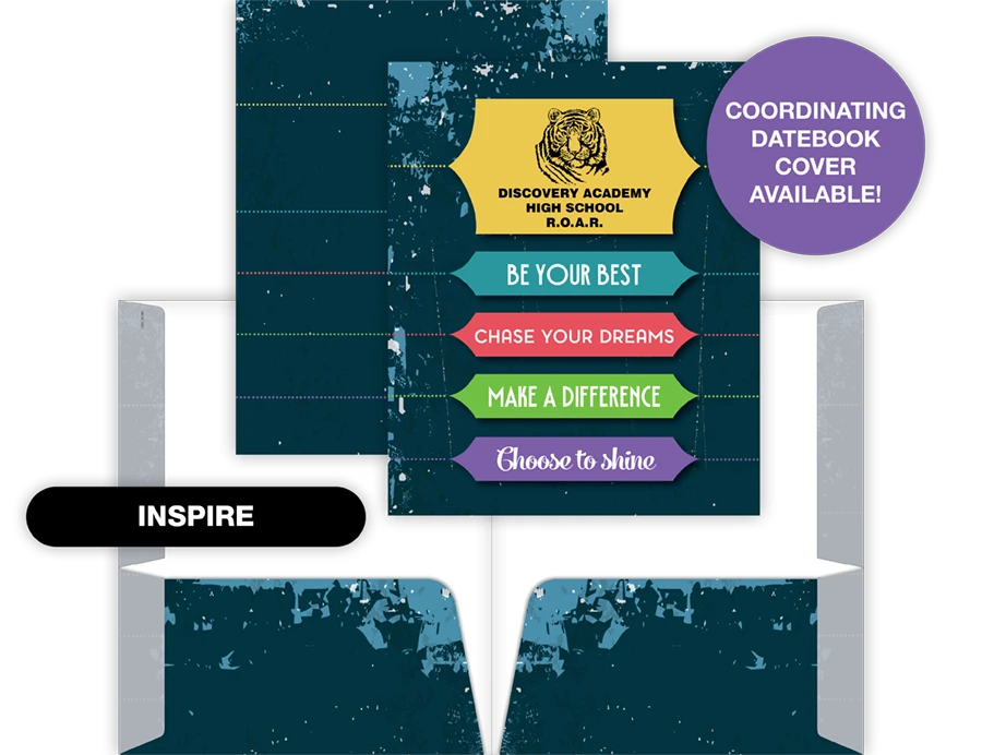 Personalized Folders - School Datebooks