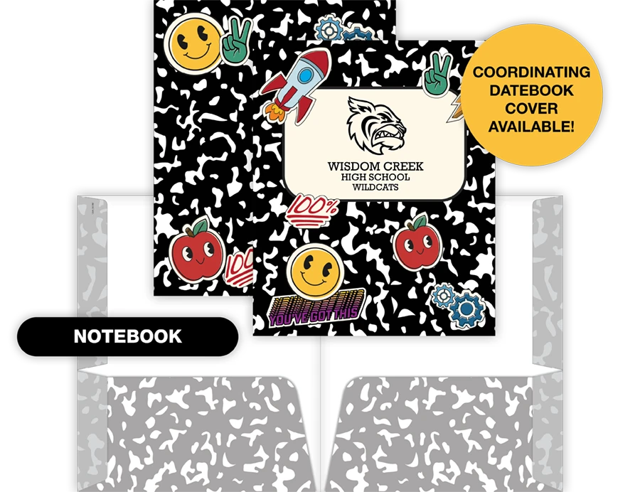 Personalized Folders - School Datebooks