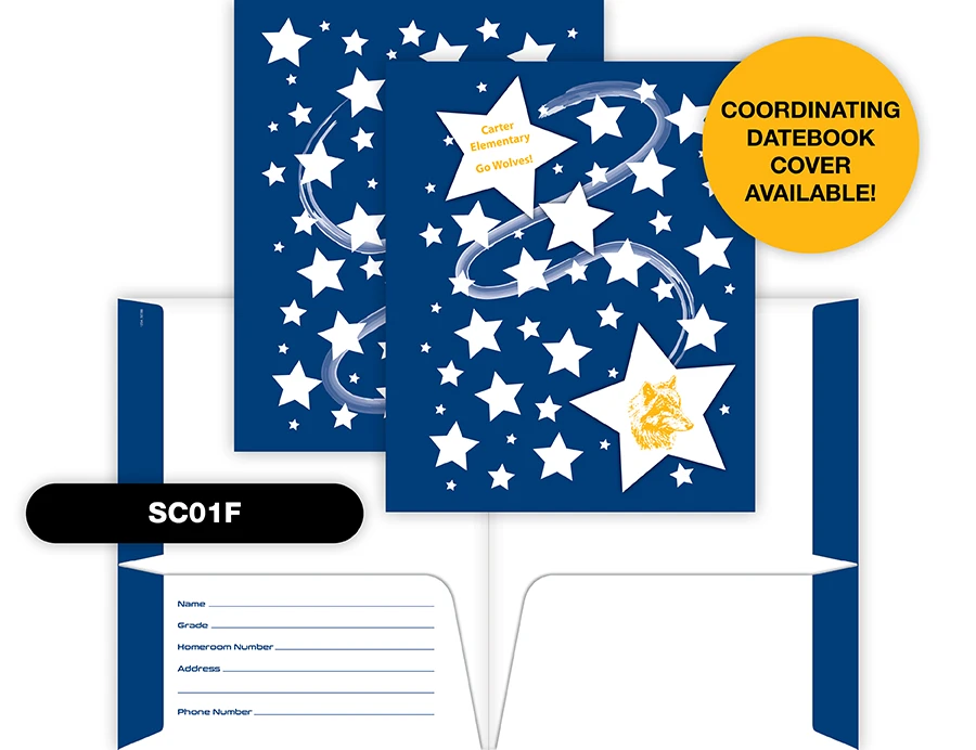 Custom Folders - School Datebooks